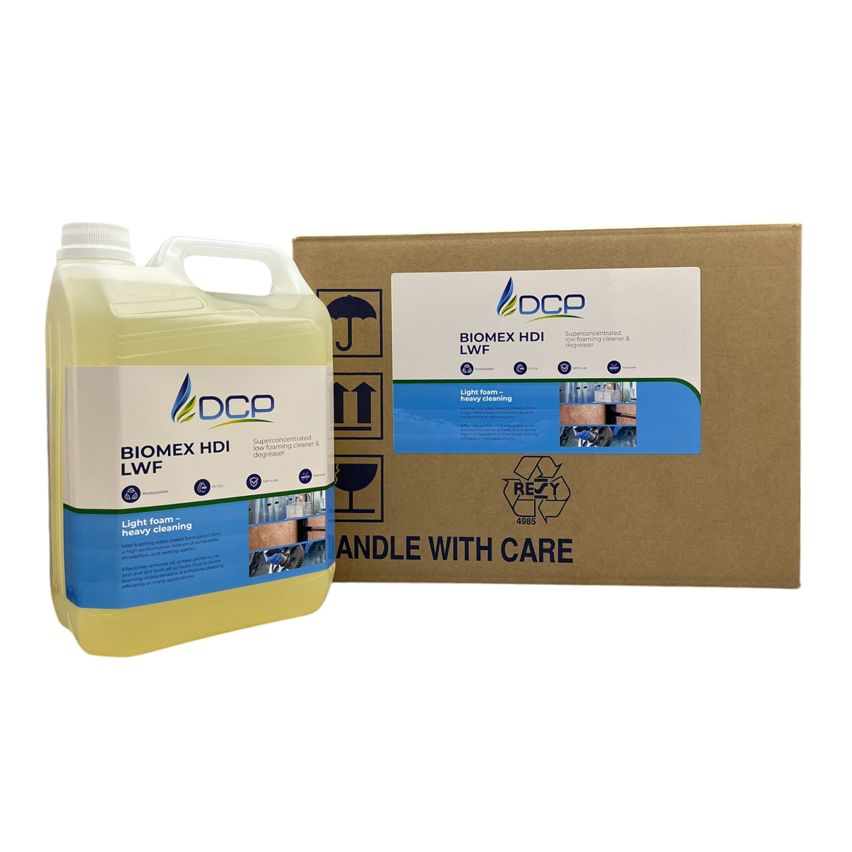 DCP Biomex HDI LWF 3x5L | Machine cleaner – DCP Chemicals