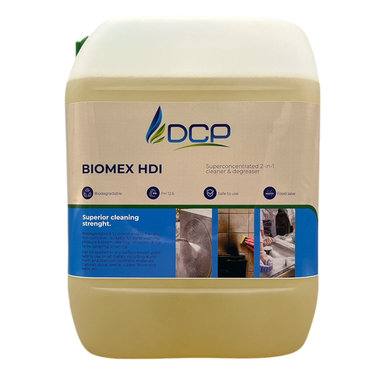 DCP Biomex HDI 10L | Professional alkaline cleaner