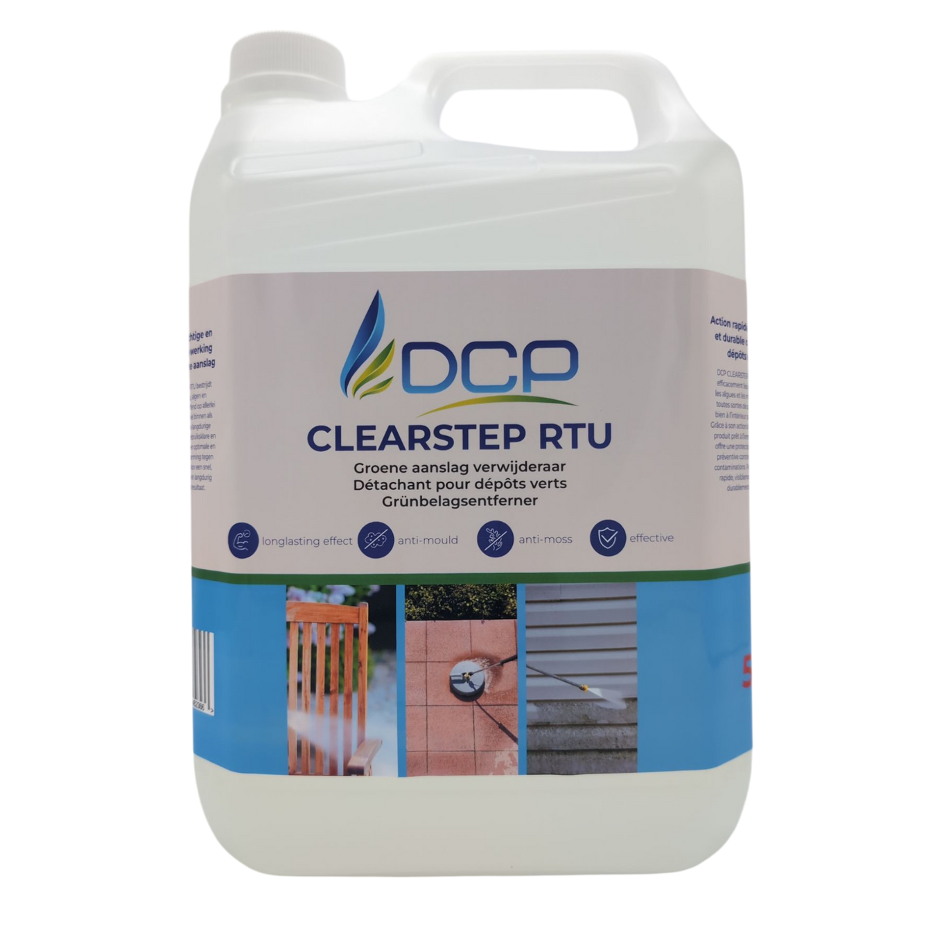 ClearStep RTU 5L | Algae and mould cleaner – DCP Chemicals