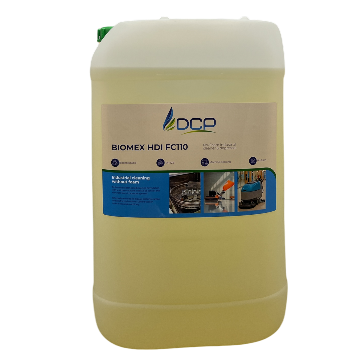 DCP Biomex HDI FC110 25L | No-foam cleaner – DCP Chemicals